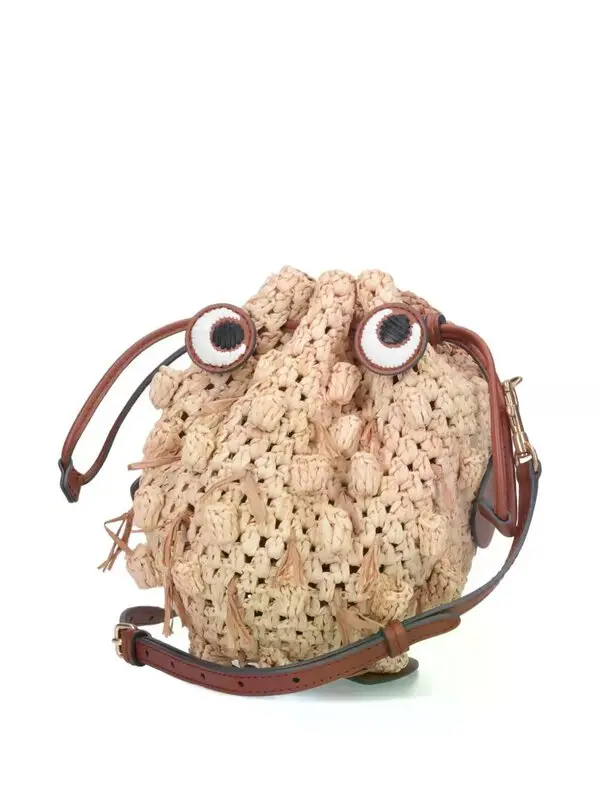 ANYA HINDMARCH Mini Blowfish Shoulder Bag - Neutrals