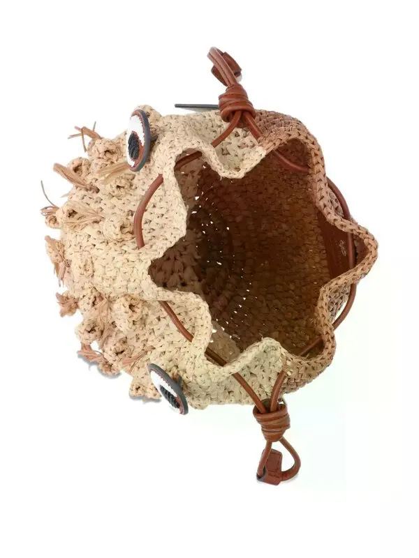 ANYA HINDMARCH Mini Blowfish Shoulder Bag - Neutrals