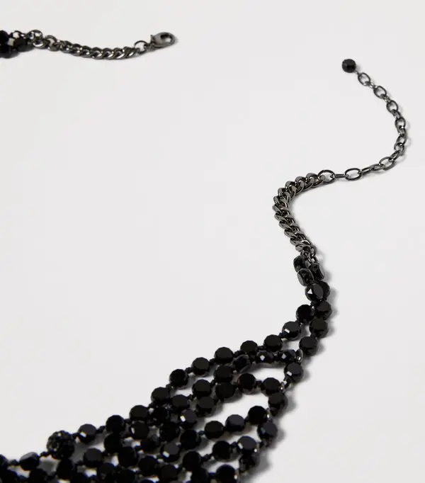 Marina Rinaldi Beaded Layered Necklace