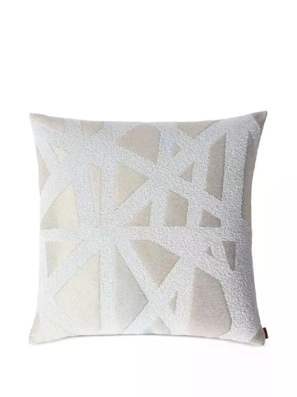 Missoni Geometric-pattern Cushion - Neutrals