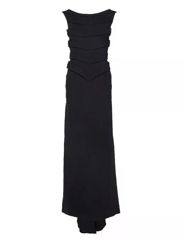 JIL SANDER Pleated Gown