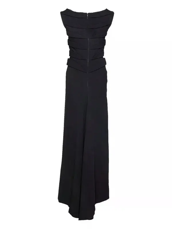 JIL SANDER Pleated Gown