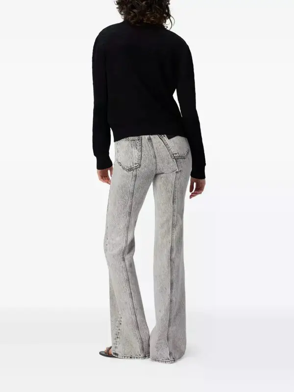 Missoni Round-neck Long-sleeve Sweater - Black