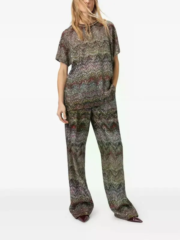 Missoni Zigzag Sequin T-shirt