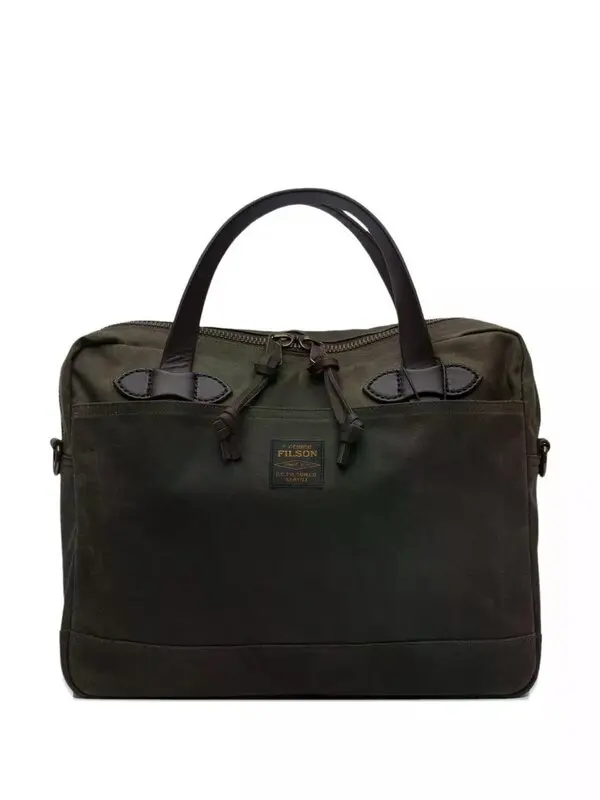 Filson Cotton Shoulder Bag - Green