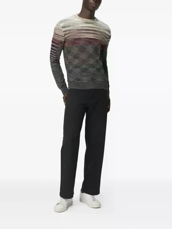 Missoni Striped Crew-neck Sweater
