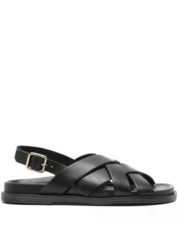 Geox Adelash Crossover Leather Sandals