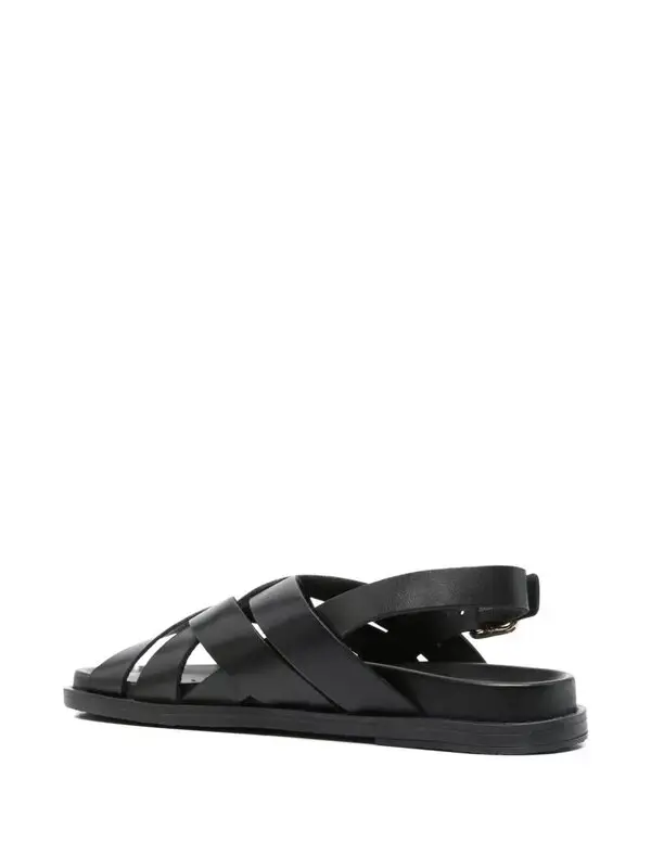 Geox Adelash Crossover Leather Sandals