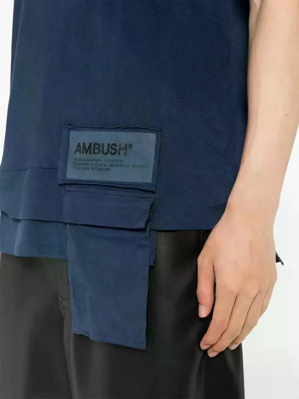 AMBUSH Logo-patch Cotton T-shirt