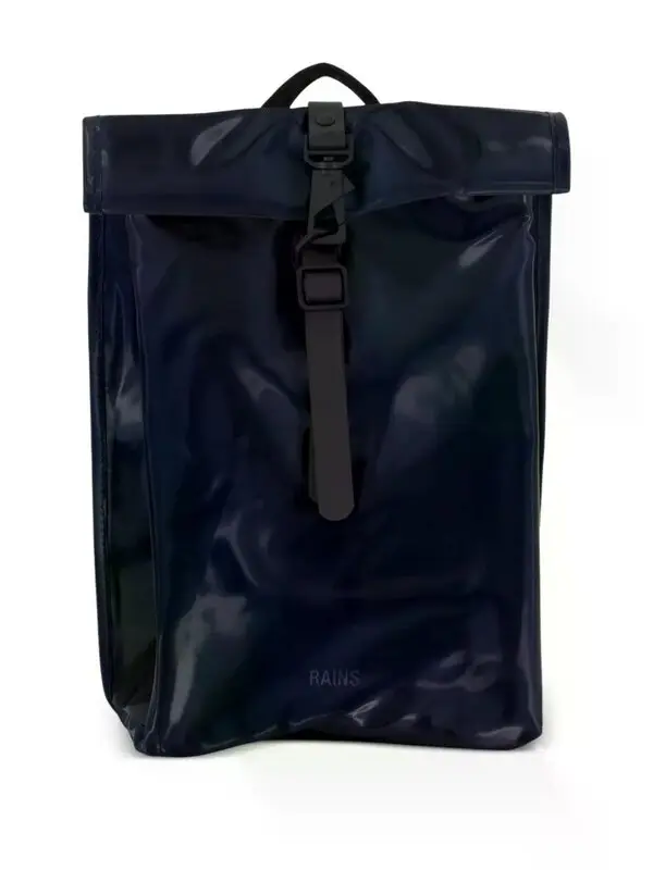 Rains Rolltop Backpack - Blue