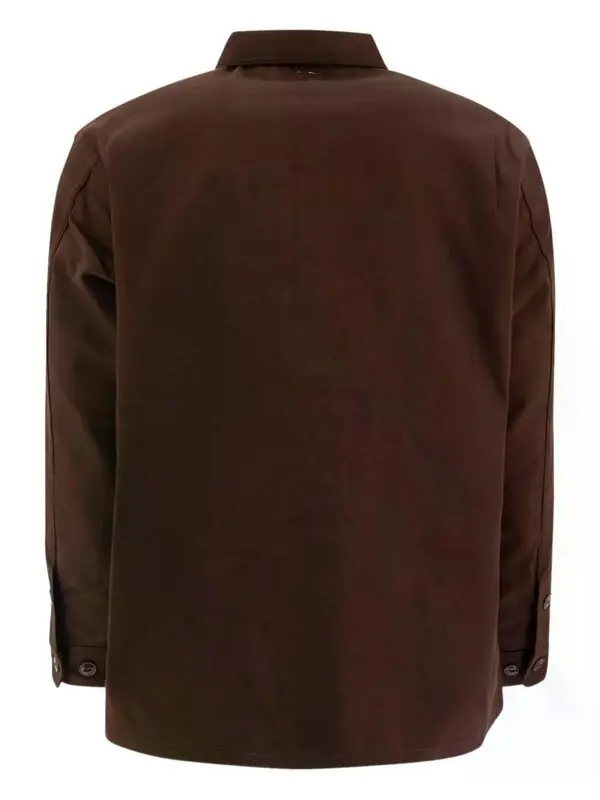 SOUTH2 WEST8 Button-down Chest-pocket Shirt Jacket - Brown