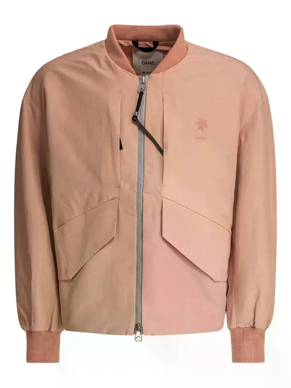 GOLDWIN Zip-fastening Panelled Bomber Jacket