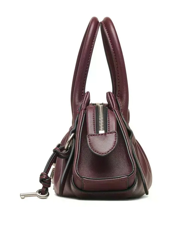 Marc Jacobs Small The Cristina Satchel - Dark Plum 510