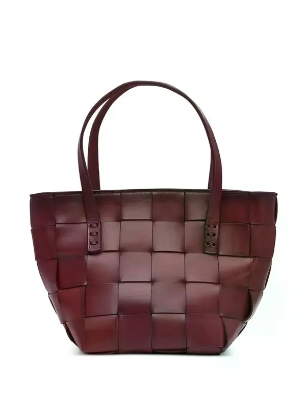 Dragon Diffusion Mini Japan Woven-leather Tote Bag