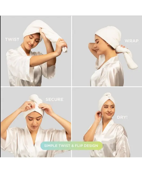 NIGHT Quick Dry Hair Wrap