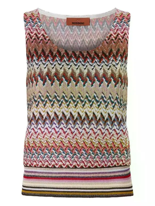 Missoni Zigzag Knit Top