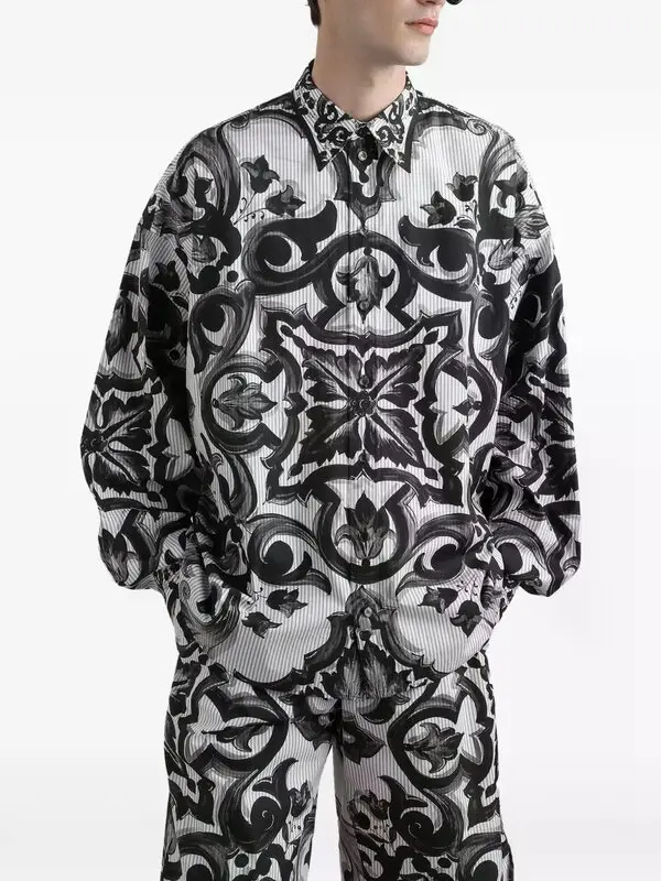 Dolce & Gabbana Majolica-print Shirt