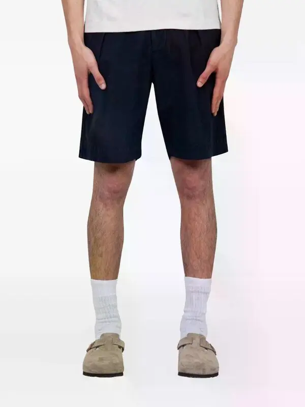 Universal Works Linen-cotton Blend Deck Shorts