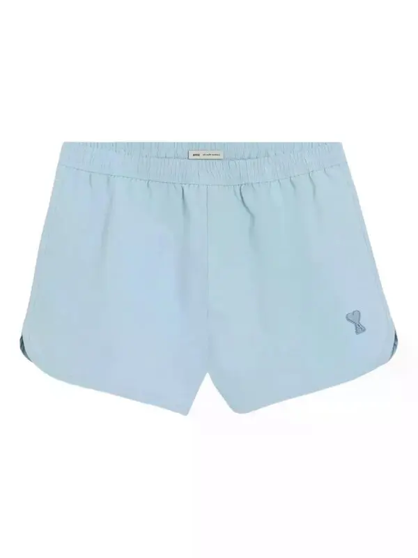 Ami Logo-patch Swim Shorts