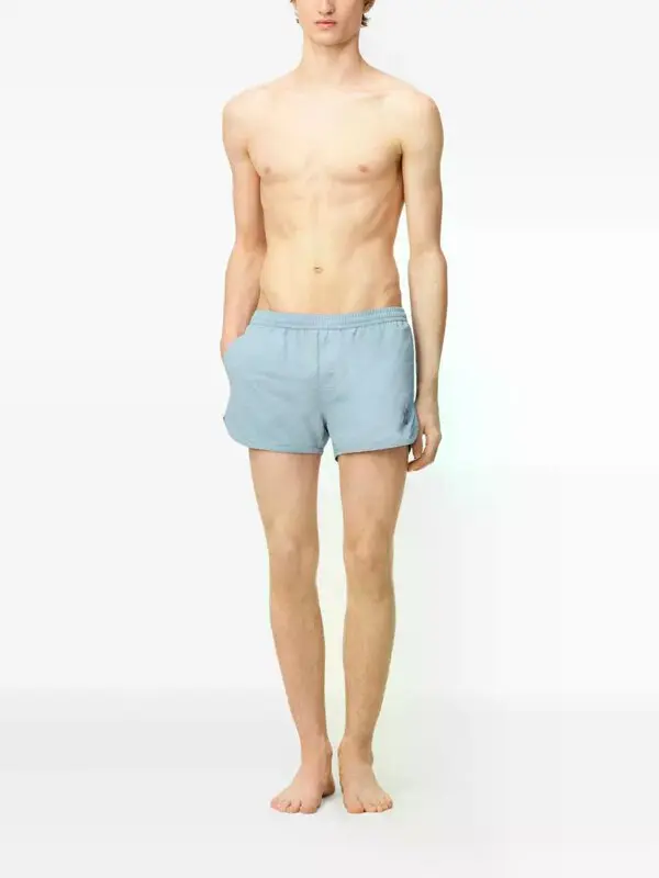 Ami Logo-patch Swim Shorts