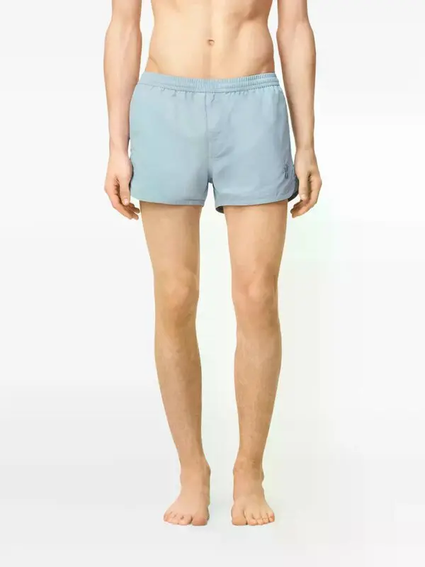Ami Logo-patch Swim Shorts