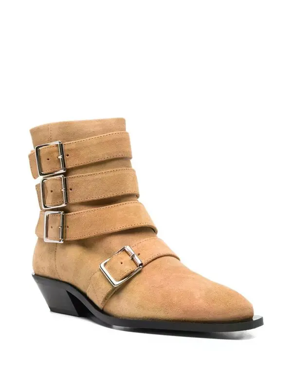 ALOHAS 40mm Suede Ankle Boots