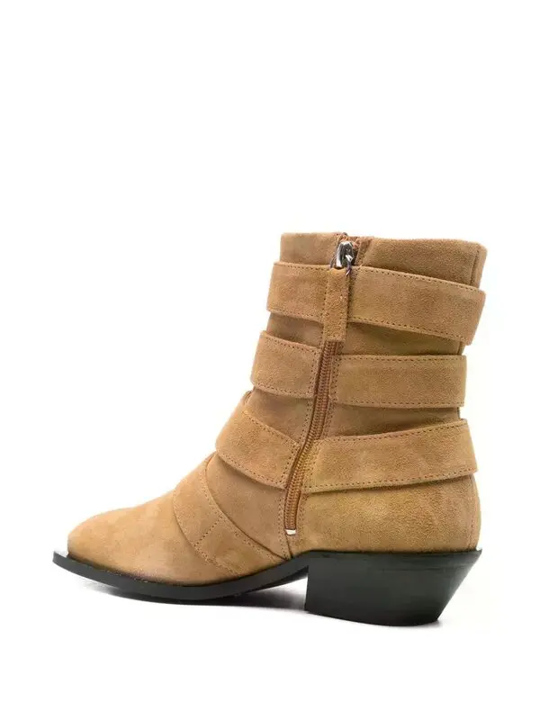 ALOHAS 40mm Suede Ankle Boots
