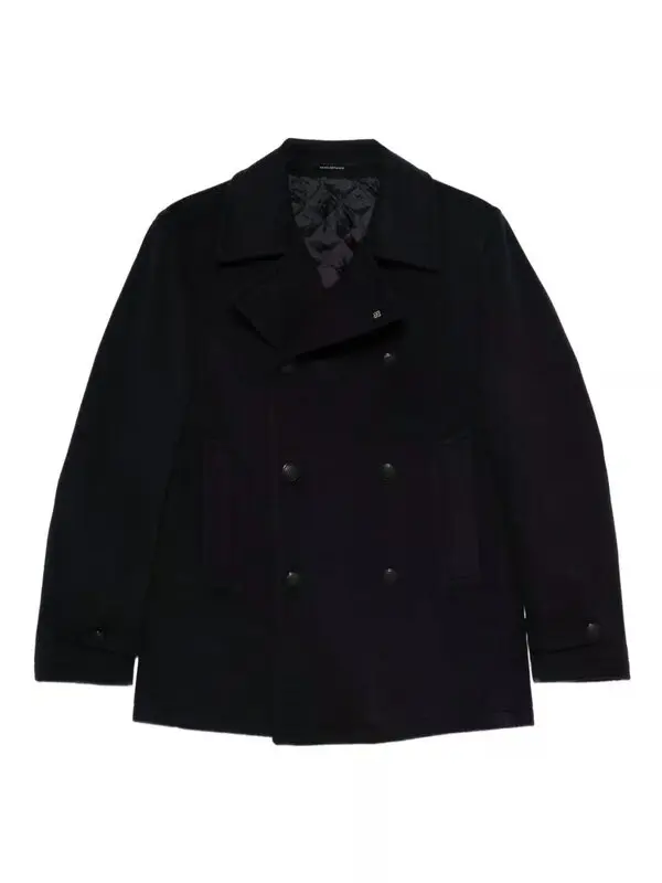 Tagliatore Double-breasted Wool Coat