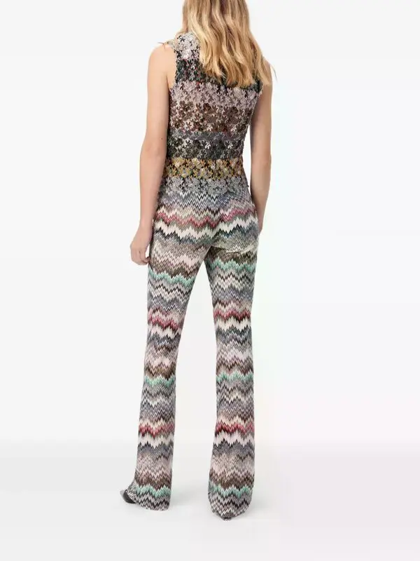 Missoni High-neck Floral-pattern Top
