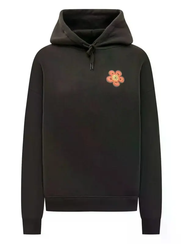 Kenzo X Futura 2000 Flower-applique Hoodie