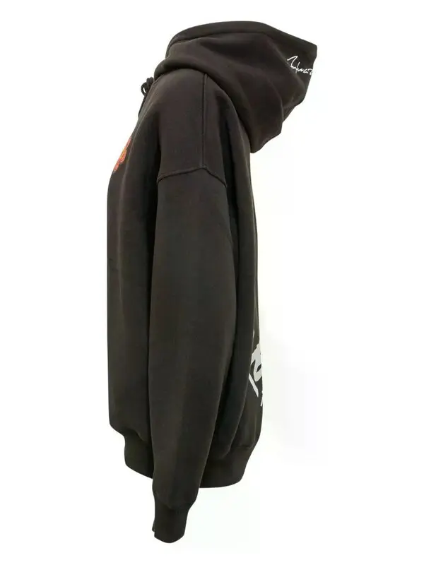 Kenzo X Futura 2000 Flower-applique Hoodie