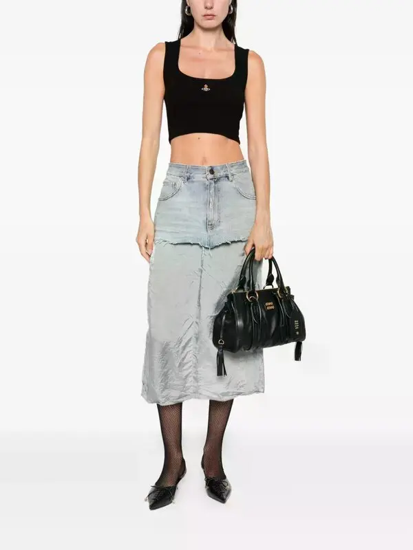 VIVIENNE WESTWOOD Orb-embellished Sleeveless Top - Black