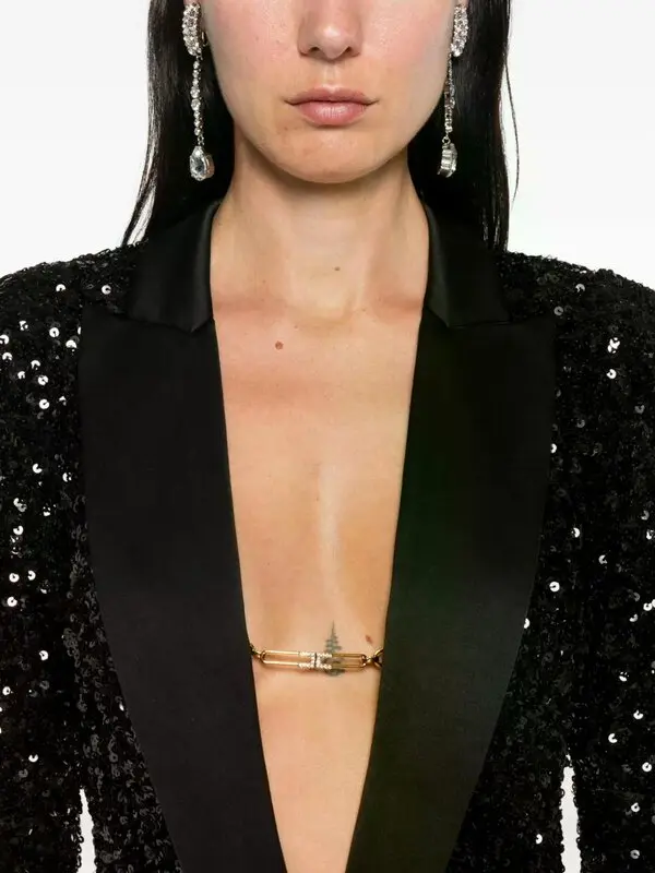 Elisabetta Franchi Sequin-embellished Jumpsuit