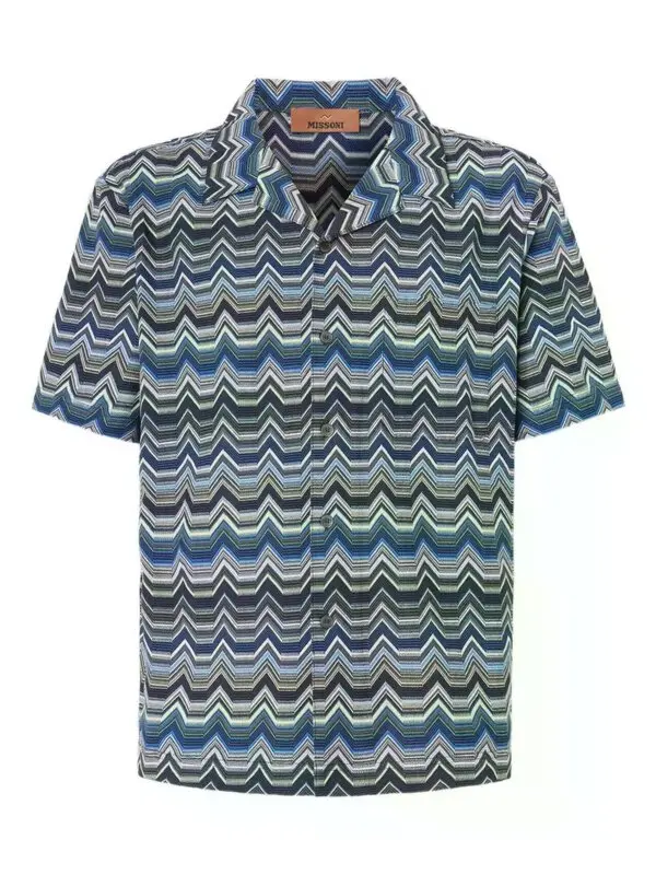 Missoni Zig-zag Short-sleeved Shirt