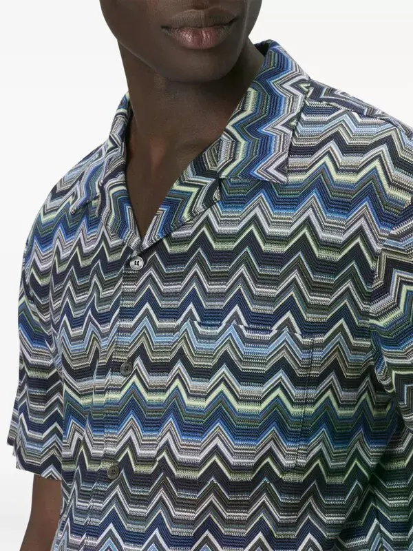 Missoni Zig-zag Short-sleeved Shirt