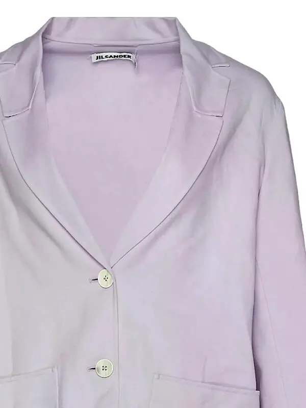 JIL SANDER Three-button Patch-pocket Coat