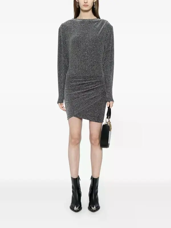 Isabel Marant Étoile Benedicte Pleated Mini Dress