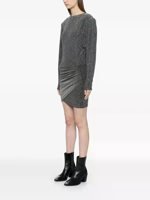 Isabel Marant Étoile Benedicte Pleated Mini Dress