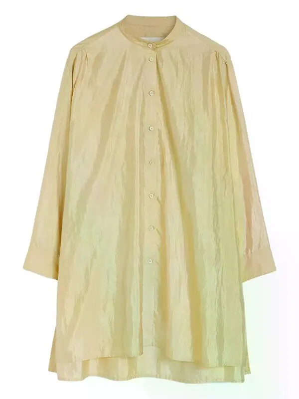 JIL SANDER Mandarin-collar Mini Shirt Dress