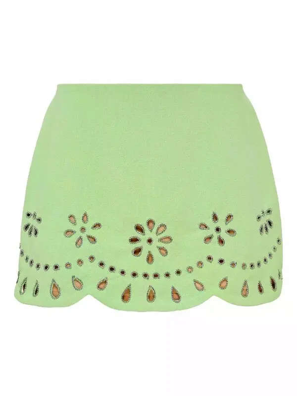 Alexis Cut-out Floral Skirt