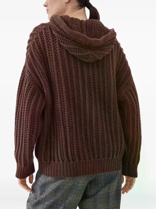 Brunello Cucinelli Open-knit Cardigan