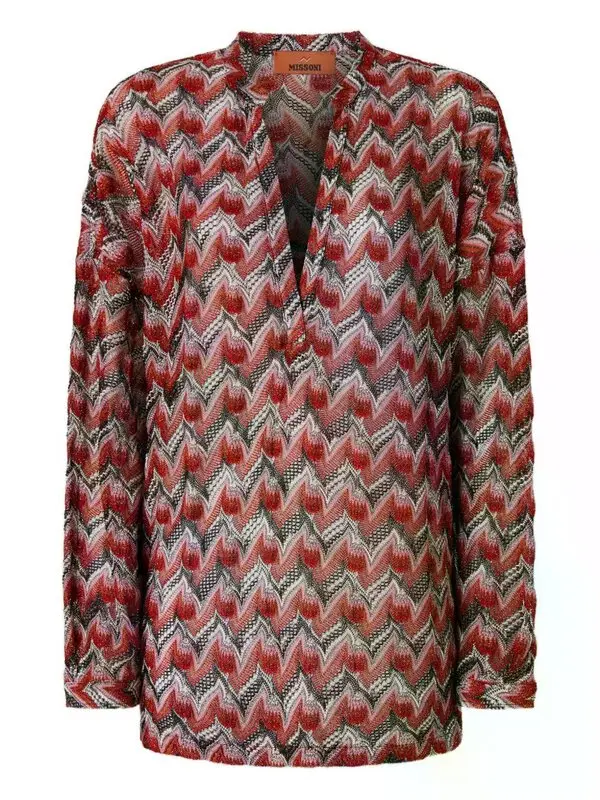 Missoni Chevron Knit Top