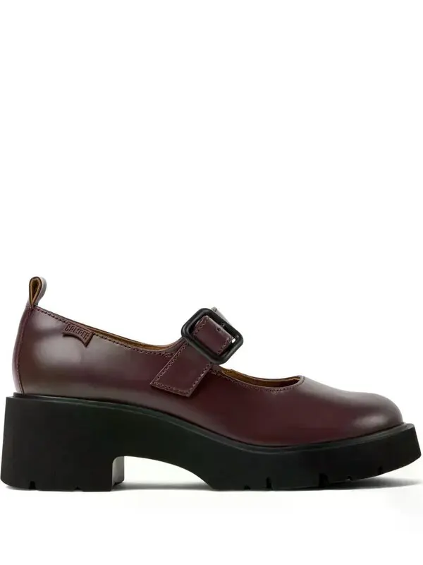 Camper 54mm Milah Buckle-strap Platform Pumps