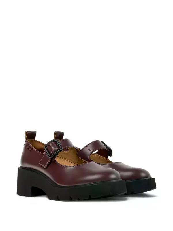 Camper 54mm Milah Buckle-strap Platform Pumps