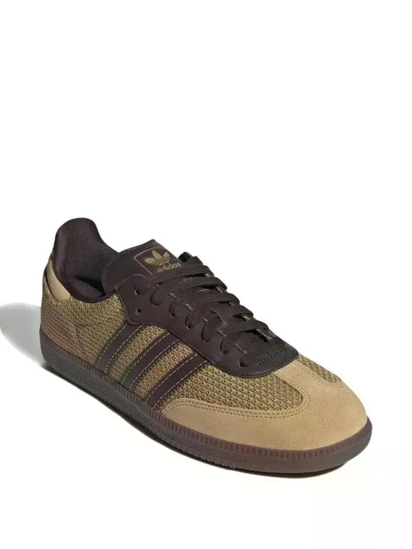 Adidas Samba Og Golden Beige Dark Sneakers - Brown