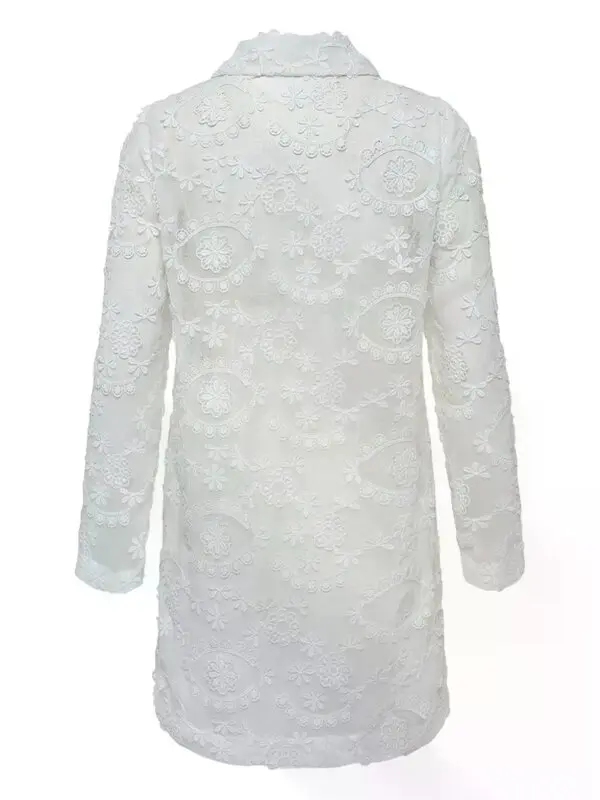 N°21 Floral-embroidered Dress