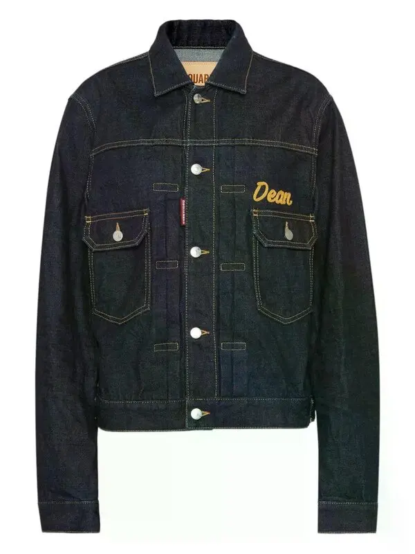 Dsquared2 Embroidered Denim Jacket