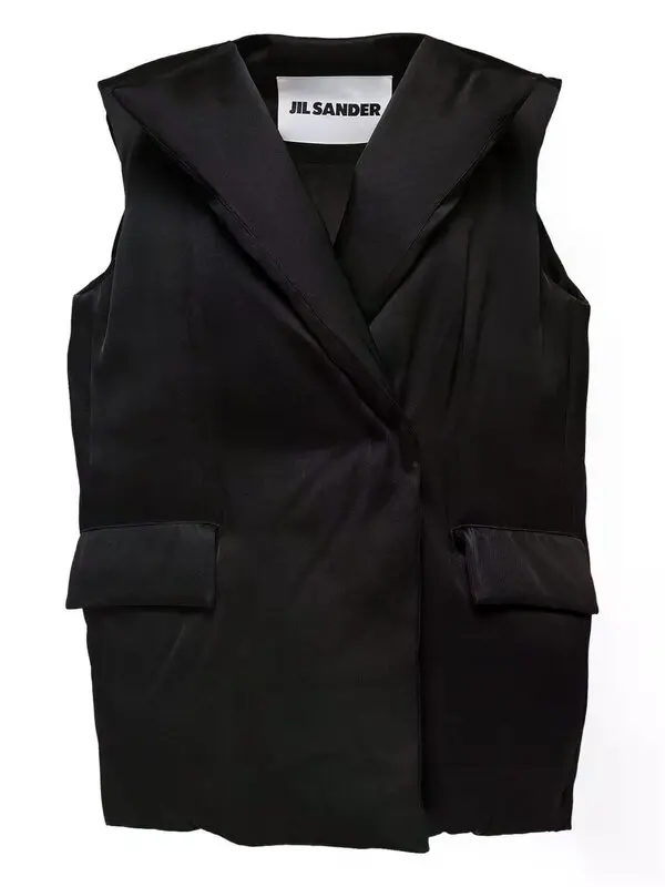 JIL SANDER Quilted Lapels Vest
