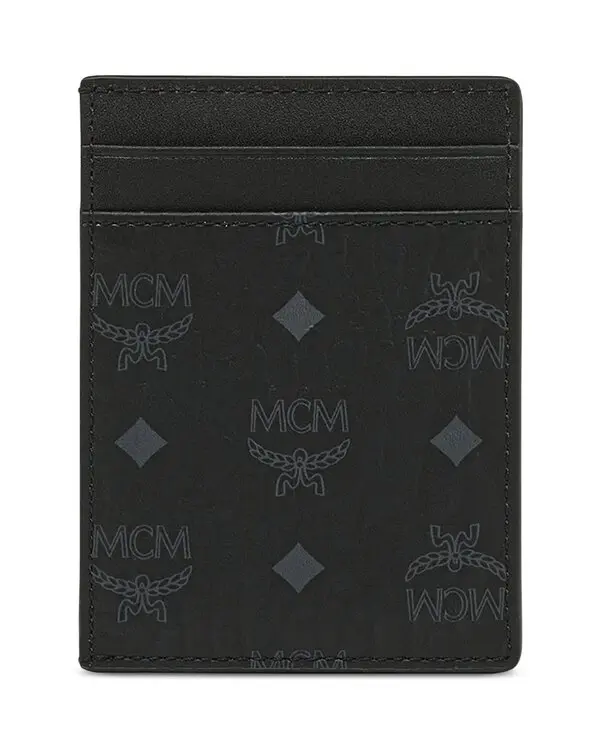 Mcm Visetos Card Case - Black