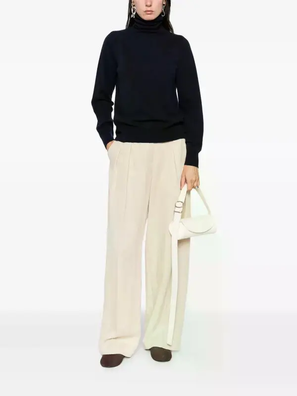 Emporio Armani Roll-neck Cashmere Sweater - Blue